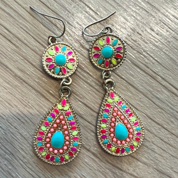 Jewelry | Colorful Dangle Earrings | Poshmark